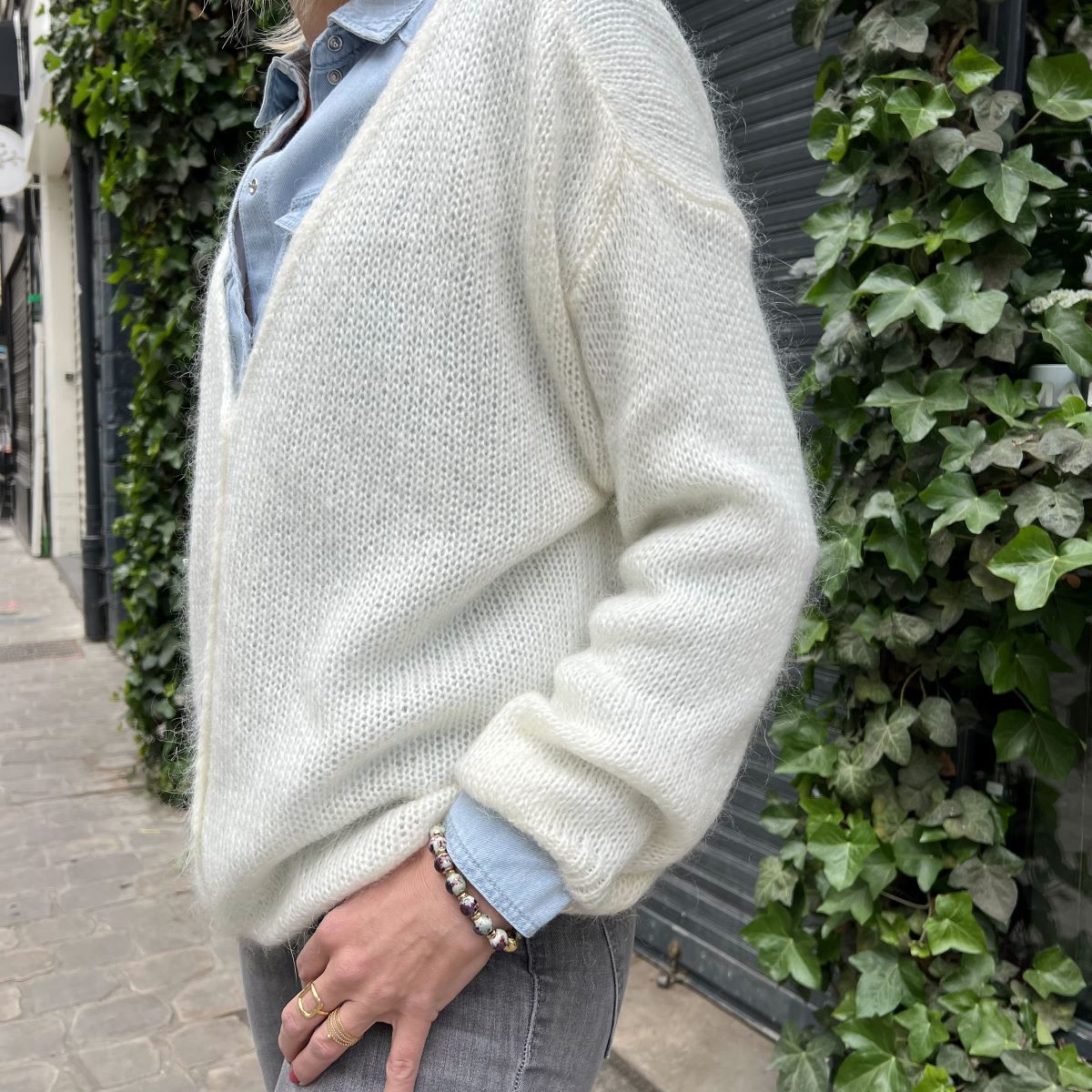 GILET SUZY BLANC - Berella